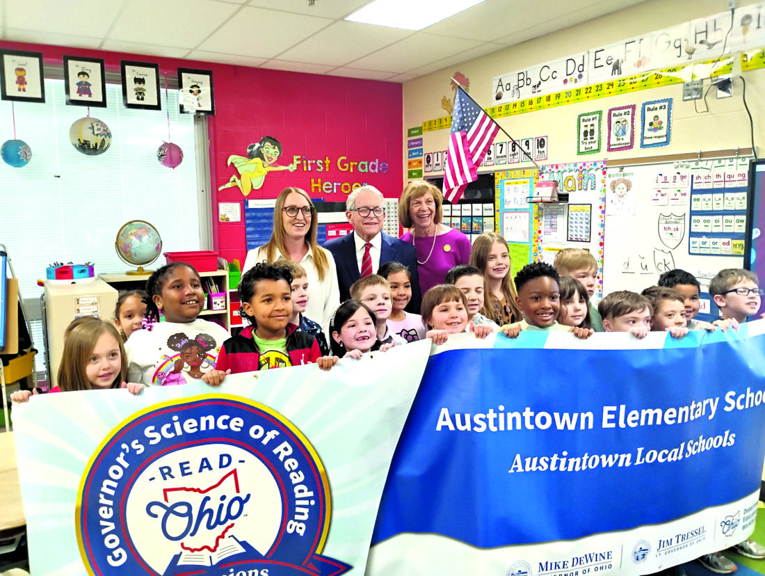 DeWine visits, honors Austintown school | News, Sports, Jobs - The ...